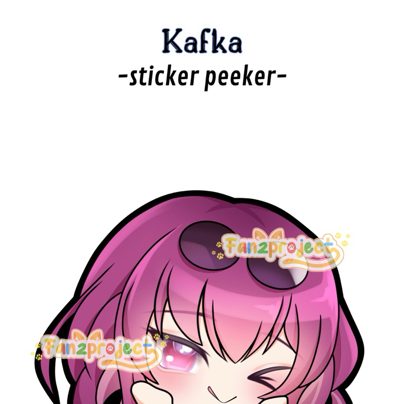 Jual STICKER INTIP ANIME KAFKA HONKAI STAR RAIL (WATERPROOF) | Shopee ...