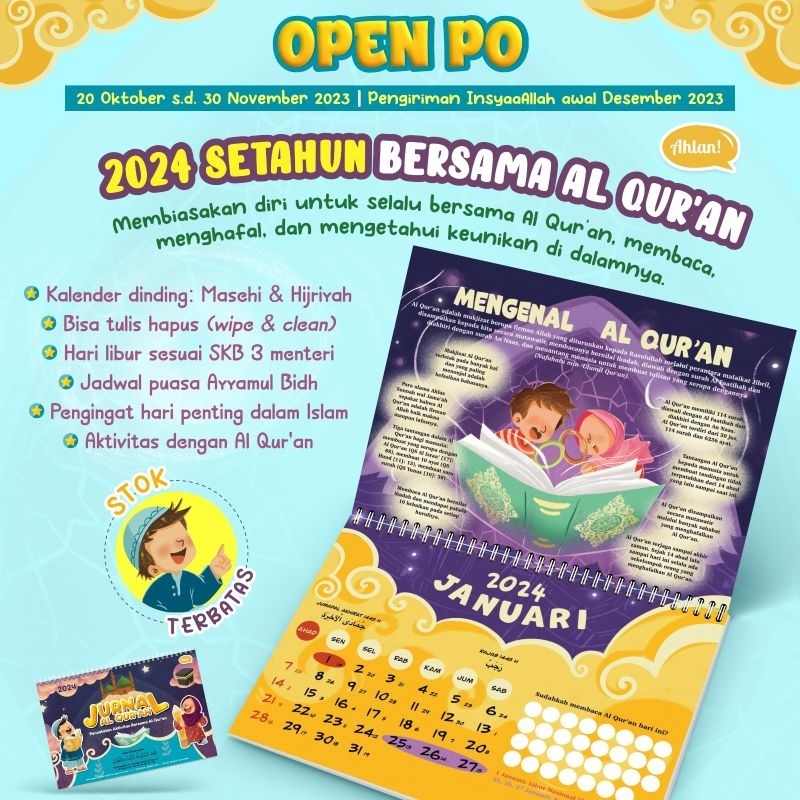 Jual PRE ORDER Kalender 2024. CPB | Shopee Indonesia