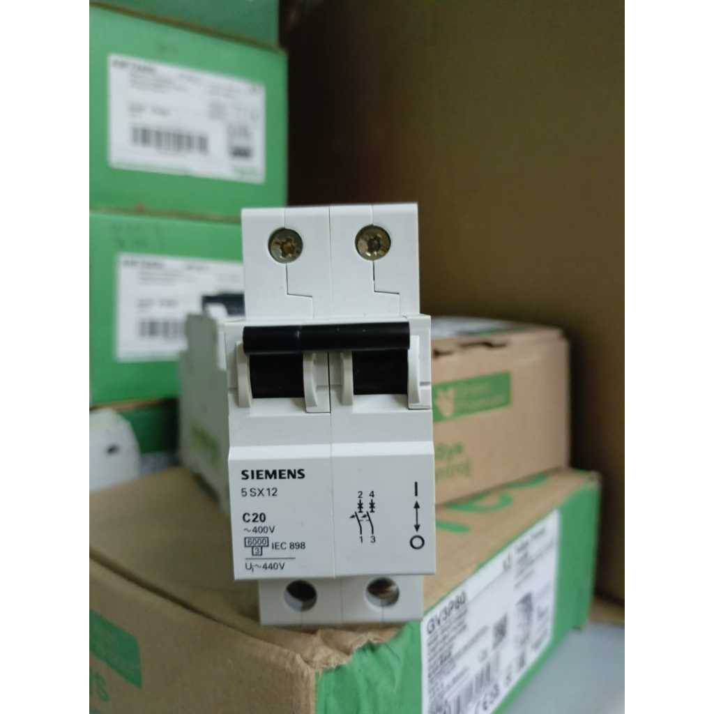 Jual SIEMENS MCB 2P 20A 6KA SIEMENS 5SX12 5 SX12 MCB 2P 20A 6KA | Shopee Indonesia