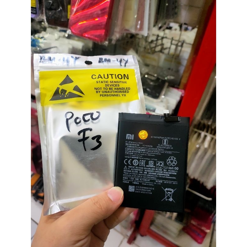 Jual BATERAI BATRAI BATREI BATERE BATRE BATEREI XIAOMI POCO F3 BM-4Y ORIGINAL CAPACITY KAPASITAS ...