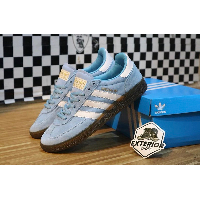 Jual Sepatu Adidas Spezial Handball light blue - Adidas spezial ice ...