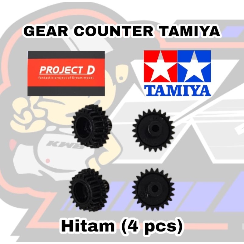 Jual Gear counter tamiya original project d ( isi 4 pcs ) | Shopee ...
