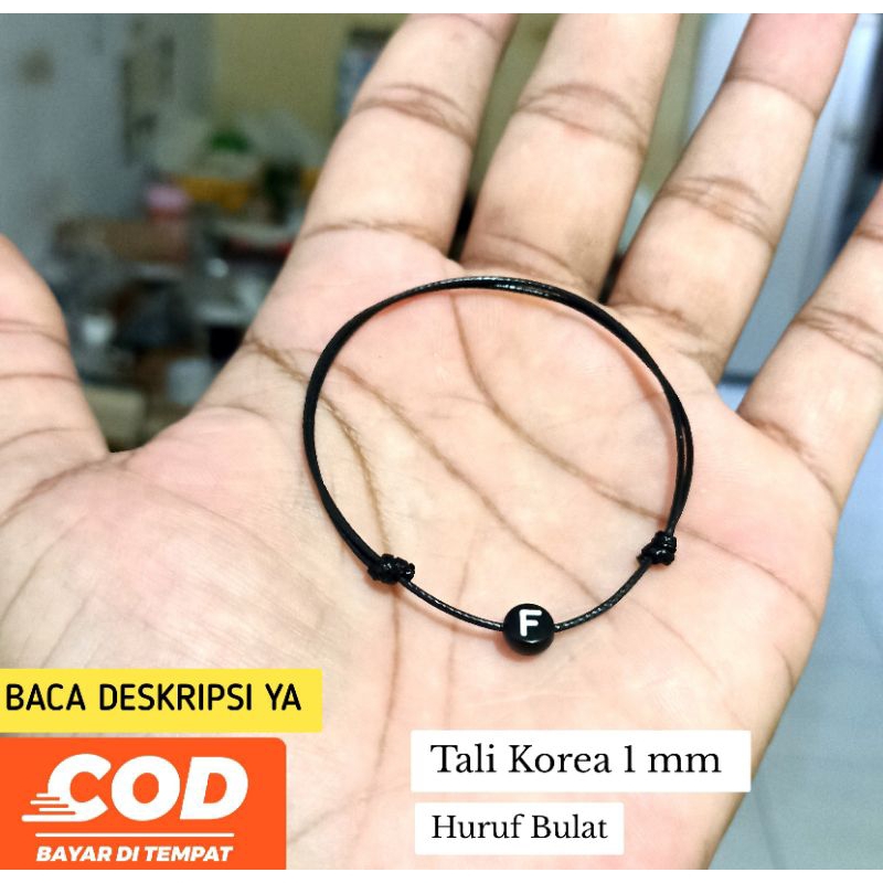 Jual Gelang Inisial Huruf Bulat | Shopee Indonesia