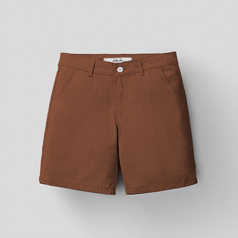 Jual Kiko Ina Chocolate Brown Short Pant | Shopee Indonesia