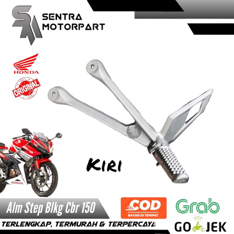 Jual Alumunium almunium step belakang kiri holder L step assy cbr 150 ...