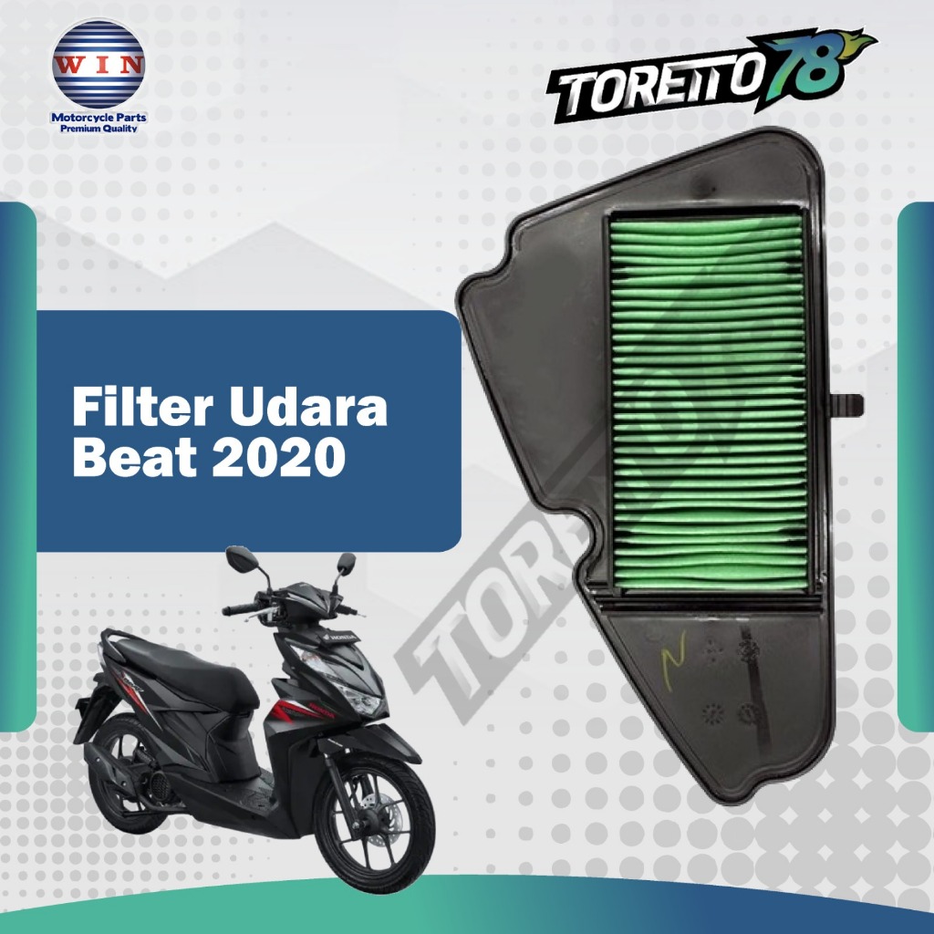 Jual Filter Udara Honda Beat Merk 2020 WIN | Shopee Indonesia