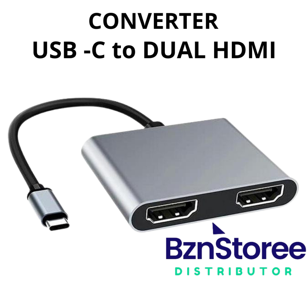 Jual USB Type C to Dual HDMI /USB 3.1 TYPE C to HDMI + HDMI /HDMI 2in1 ... Jual USB Type C to Dual HDMI /USB 3.1 TYPE C to HDMI + HDMI /HDMI 2in1 ...