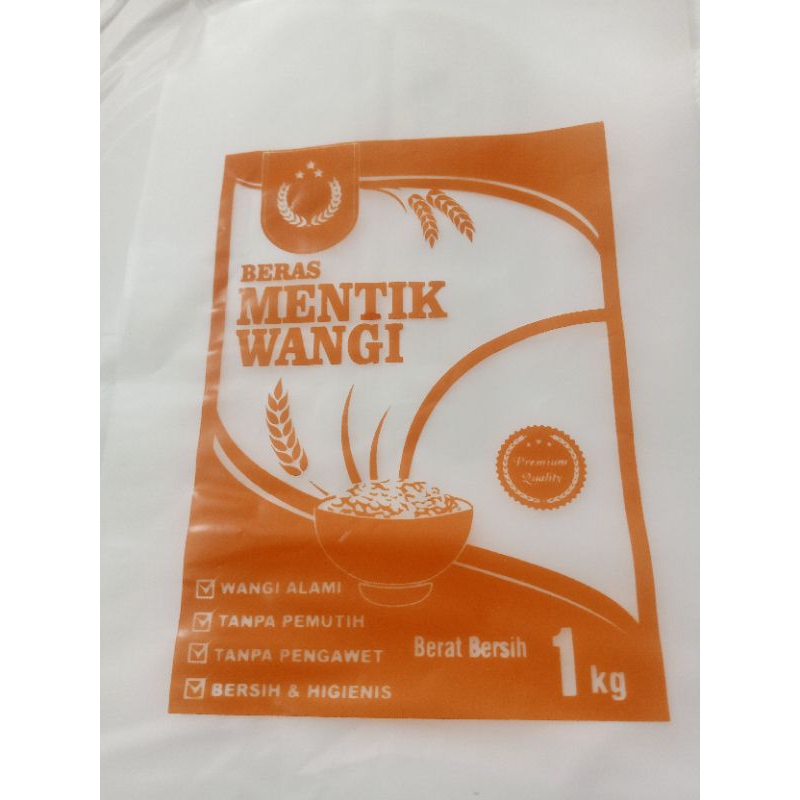 Jual Plastik beras 1 kg custom | Shopee Indonesia