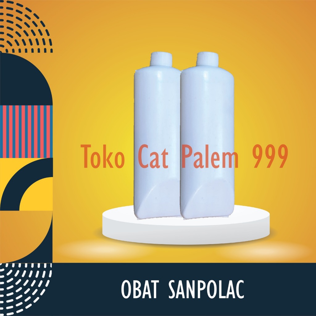 Jual Obat Sanpolac / Hardener Dempul Sanpolac / Pengeras San Polac 4KG ...