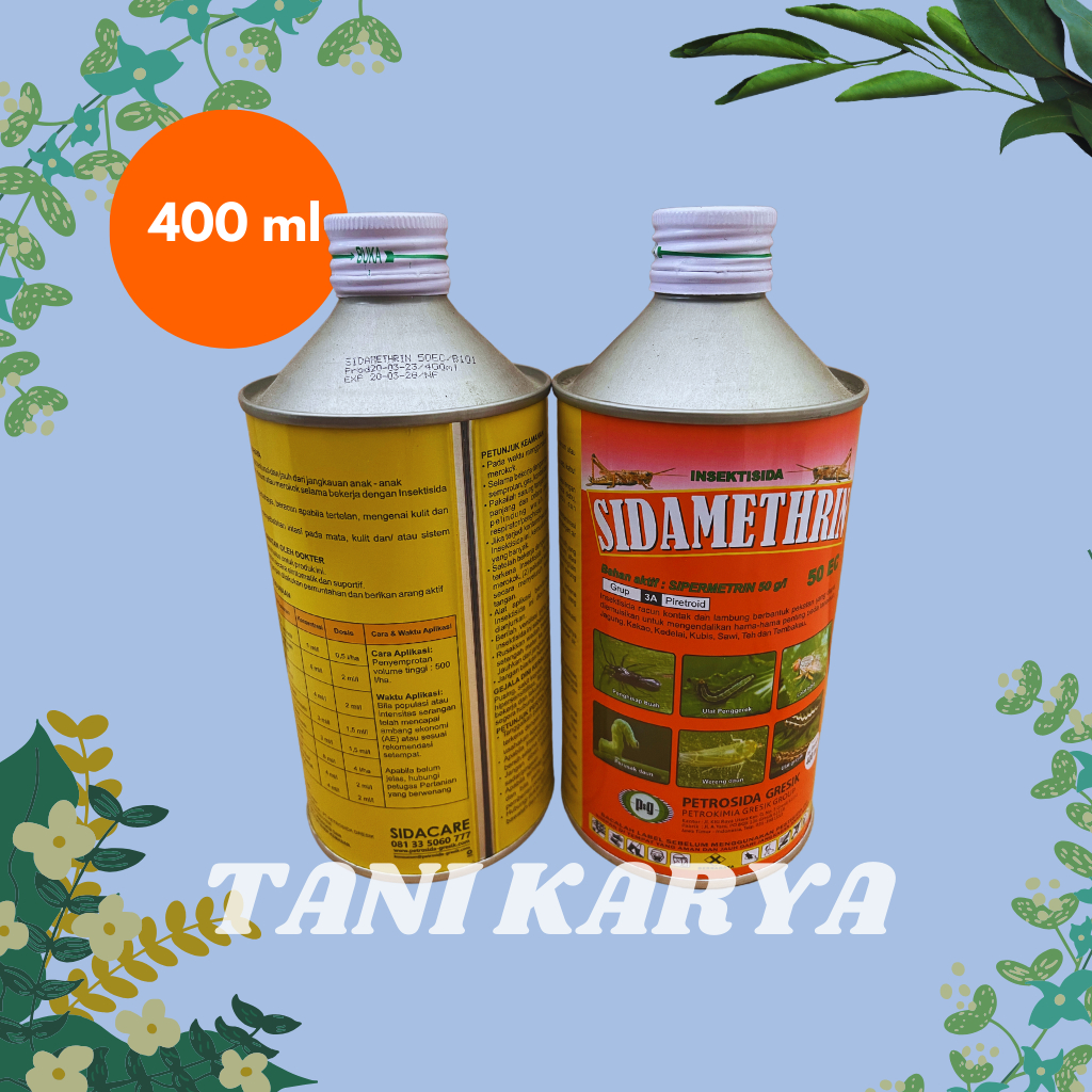 Jual INSEKTISIDA SIDAMETHRIN 50 EC 400ML | Shopee Indonesia