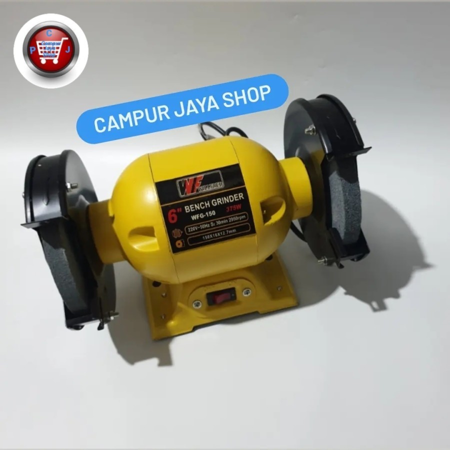 Jual Gerinda Duduk Bench Grinder Willfred 6 inchi | Shopee Indonesia