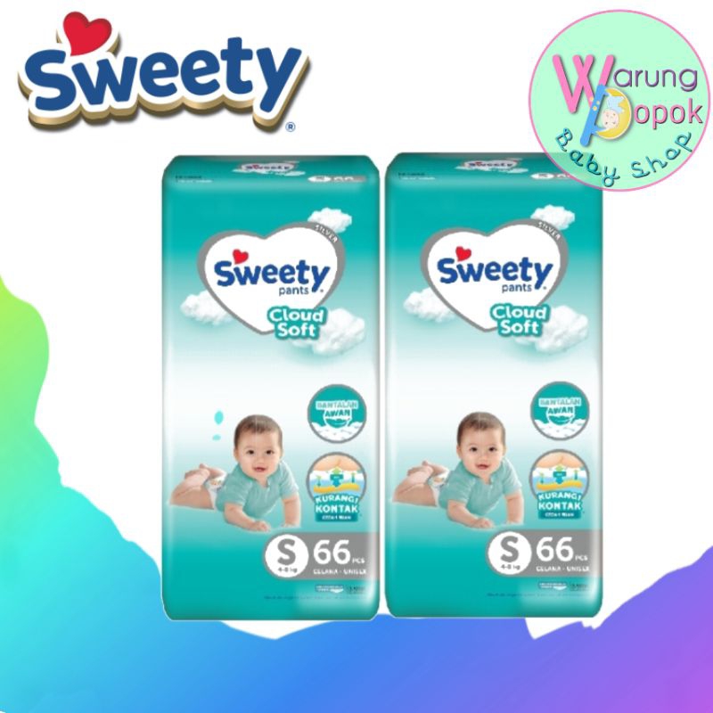 Jual SWEETY SILVER SOFT CLOUD S 66 (4 kg - 8 kg) | Shopee Indonesia