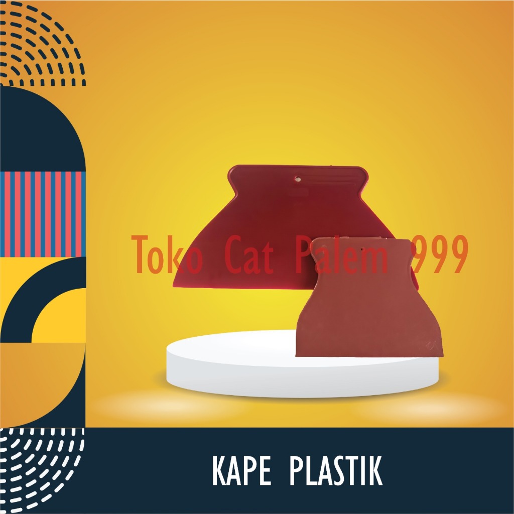 Jual kape pvc plastik/ kape plastik/skrap scrap sekrap Scraper 7" BESAR ...