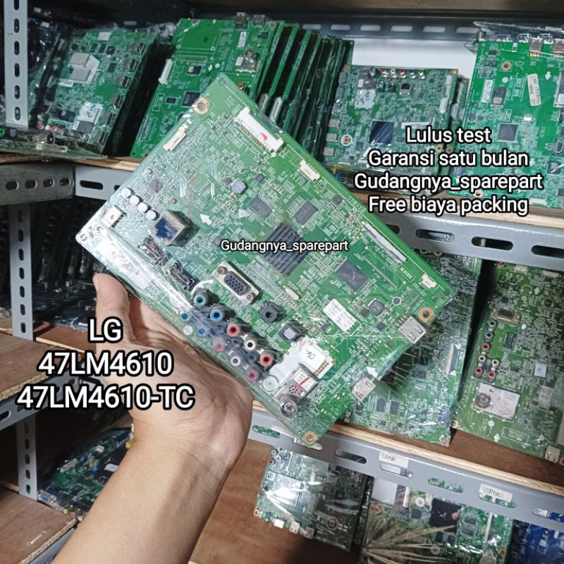 Jual MB MAINBOARD LG 47LM4610 MOBO 47LM4610-TC MODUL MESIN TV MOTHERBOARD | Shopee Indonesia