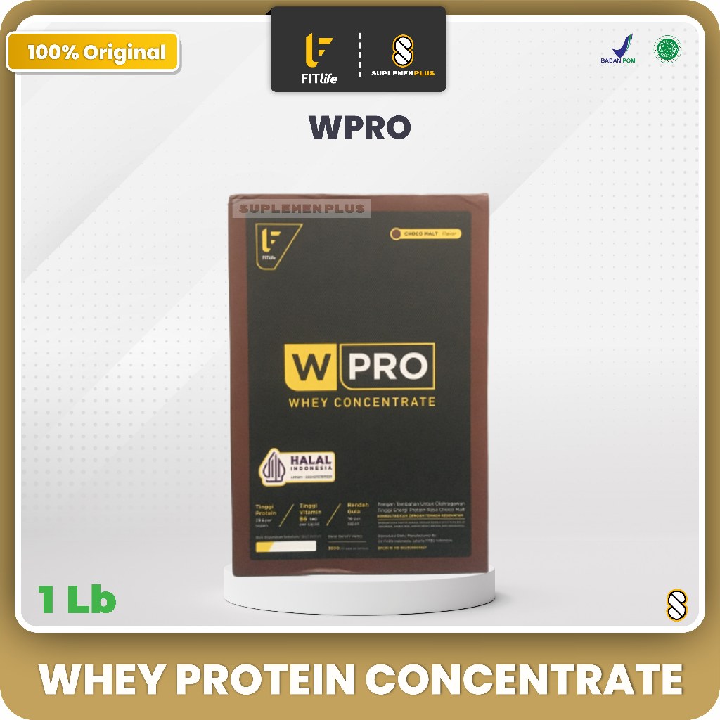Jual FITlife - WPRO Choco Malt | WHEYPRO 300 gr Whey Protein ...
