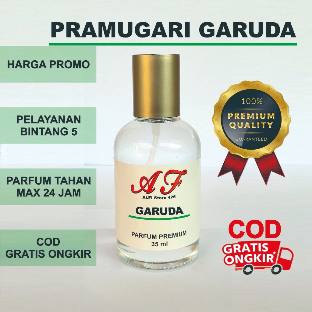 Jual PARFUM PRAMUGARI GARUDA SUPER PREMIUM ORIGINAL WANGI TAHAN MAX 24 ...