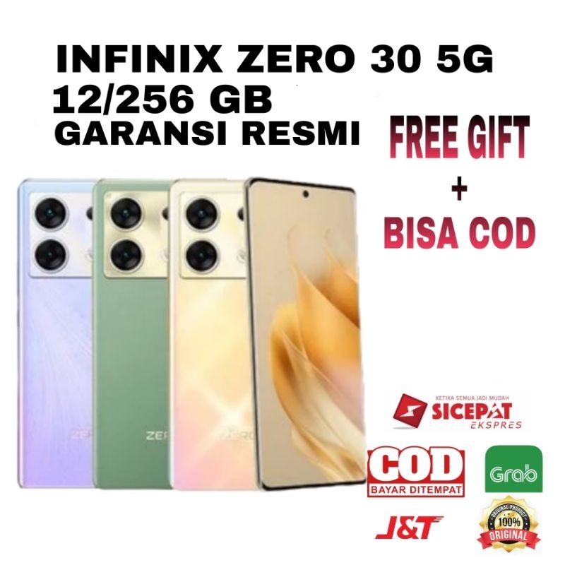 Jual Infinix Zero 30 5G 12/256 GB NFC Garansi Resmi | Shopee Indonesia