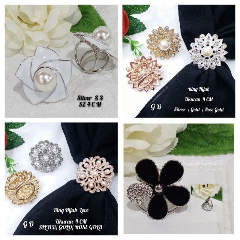 Jual Ring Hijab / Kolong Hijab Aksesoris Wanita | Shopee Indonesia