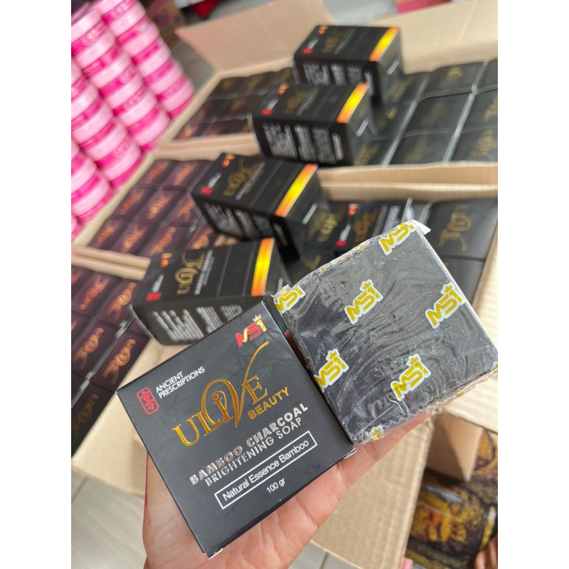 Jual SABUN BAMBO CHARCOAL BRIGHTENING MSI ORIGINAL 100gr | Shopee Indonesia