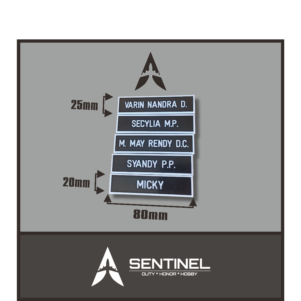 Jual NAMETAG TNI GRAFIR CNC NAMETAG PNS GRAFIR CNC NAMETAG SEKOLAH ...