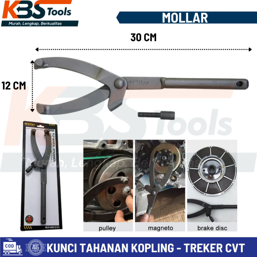 Jual MOLLAR Kunci Tahanan Kopling Kampas Ganda Motor Matic - Treker CVT | Shopee Indonesia
