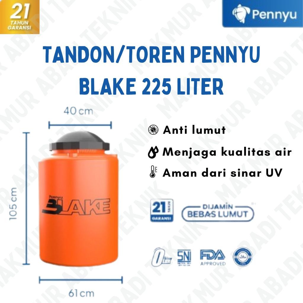 Jual Toren / Tangki / Tandon Air Pennyu Blake 200 Liter 225 Liter 3 ...