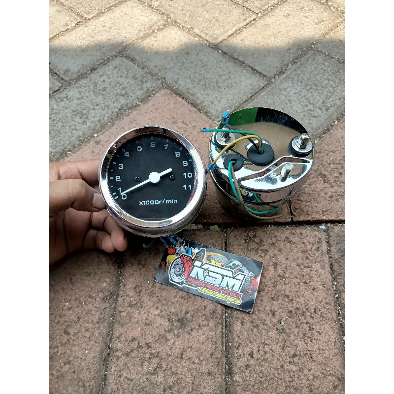 Jual speedometer meter bulat PNP batok yl dan van2 /taco speedometer ...