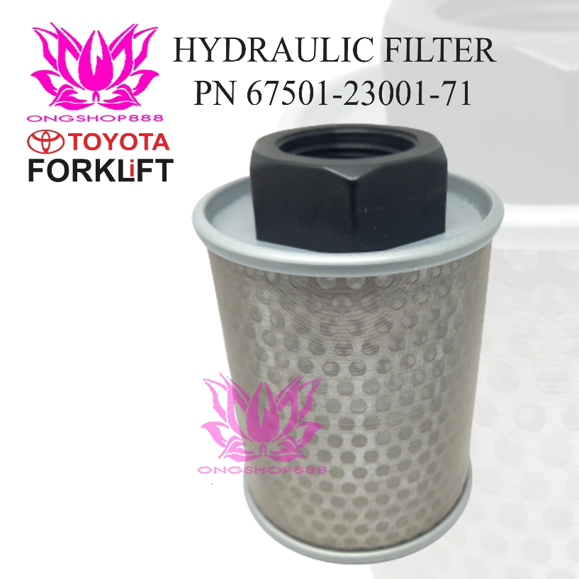 Jual Filter Hydraulic Toyota Forklift 67501-23001-71 Hidrolik Filter | Shopee Indonesia