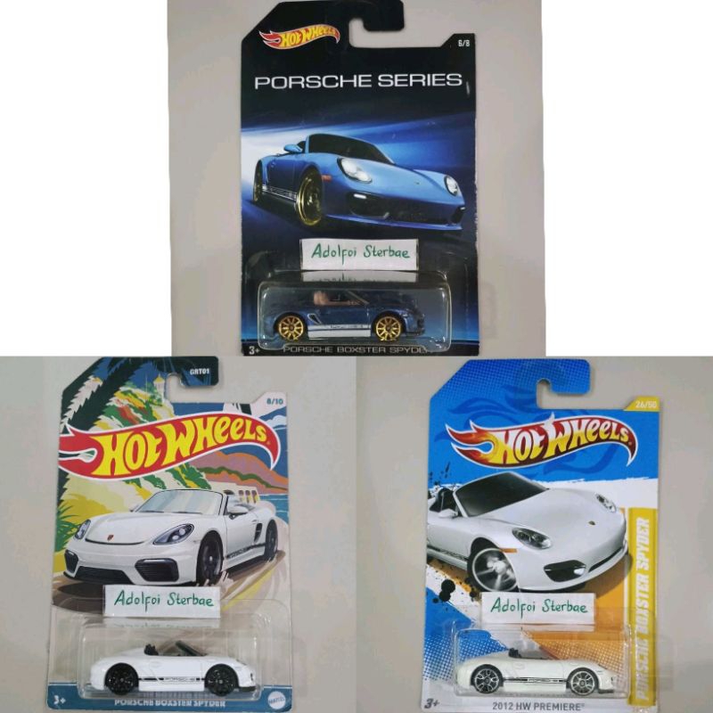 Jual hotwheels hot wheels porsche boxster spyder 2012 hw premiere edisi ...