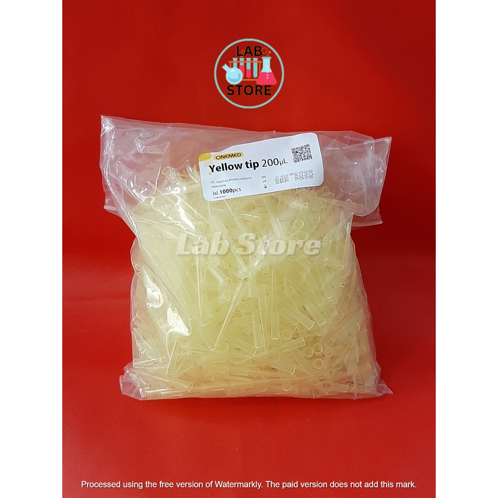 Jual Yellow tip 200 ul Isi 100 / Yellowtip isi 100pcs Onemed | Shopee ...