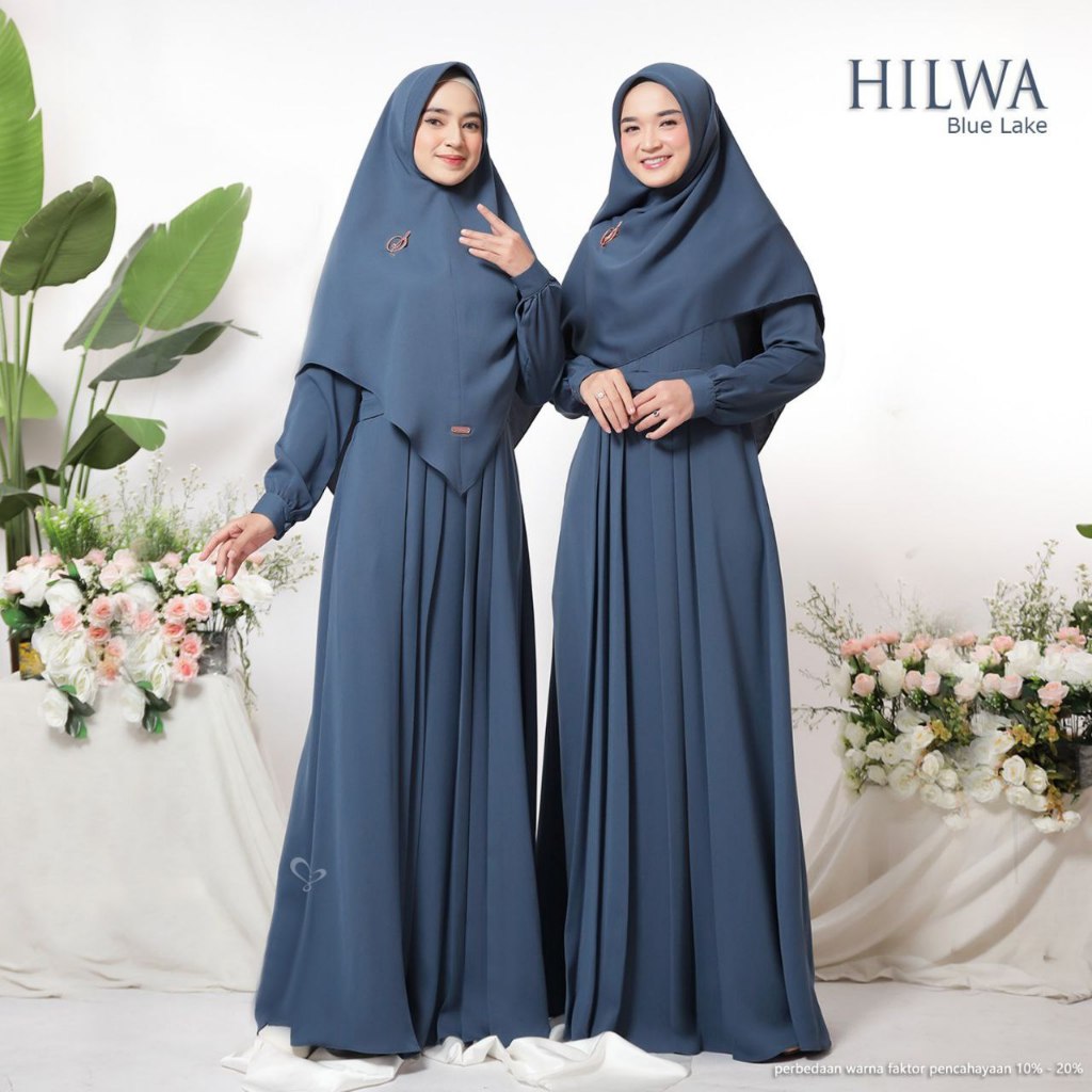 Jual Hilwa Dress - Salvina Hijab (READY STOK) | Shopee Indonesia