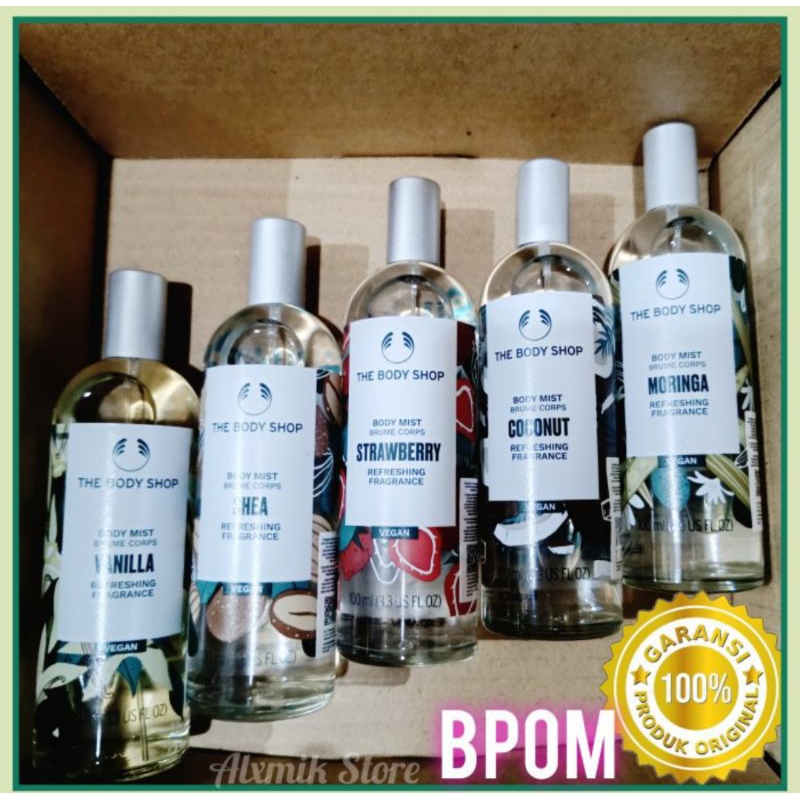 Jual The body shop coconut body mist the body shop vanilla body mist ...