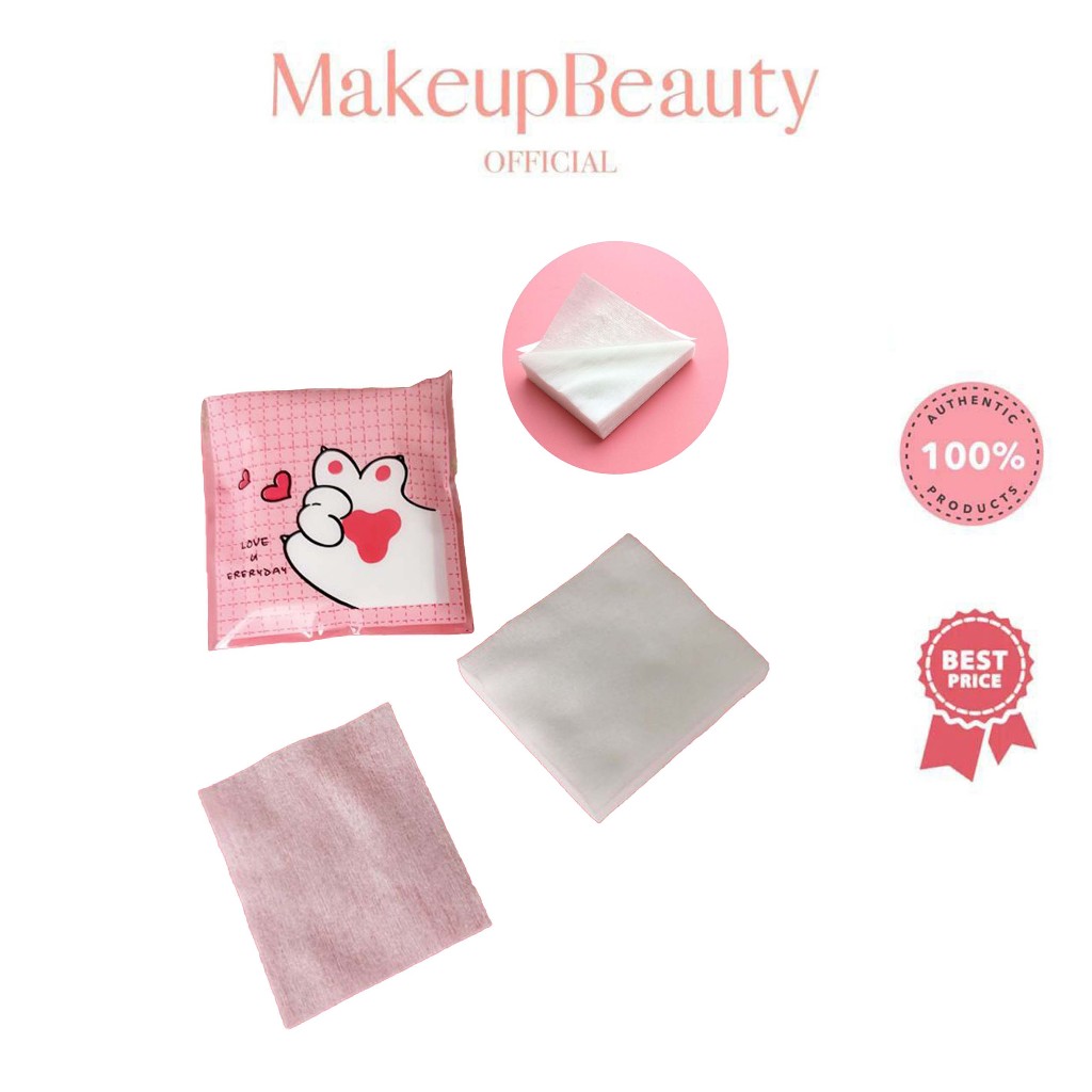 Jual Kapas Toner / Kapas Tipis Make Up Karakter Motif / Kapas Wajah isi ...