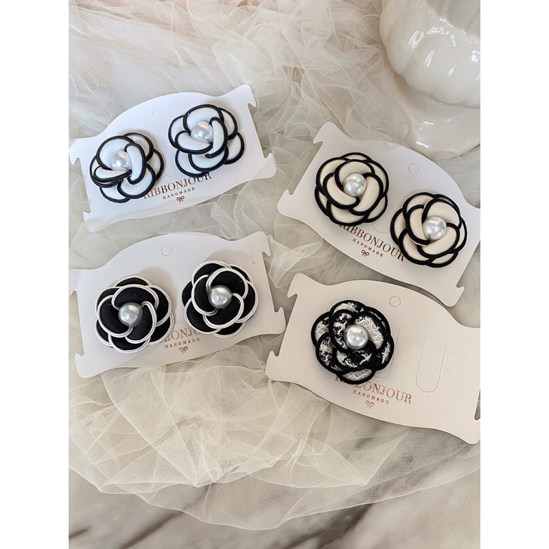 Jual RIBBONJOUR - Fille Headpiece /jepit bunga chanel/bando chanel/bros ...