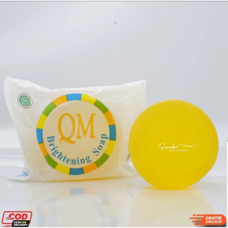 Jual [ 3 Pcs ] QM Brightening Soap Bpom | Shopee Indonesia