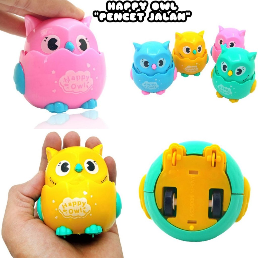 Jual MAINAN OWL BURUNG HANTU JALAN PENCET | Shopee Indonesia