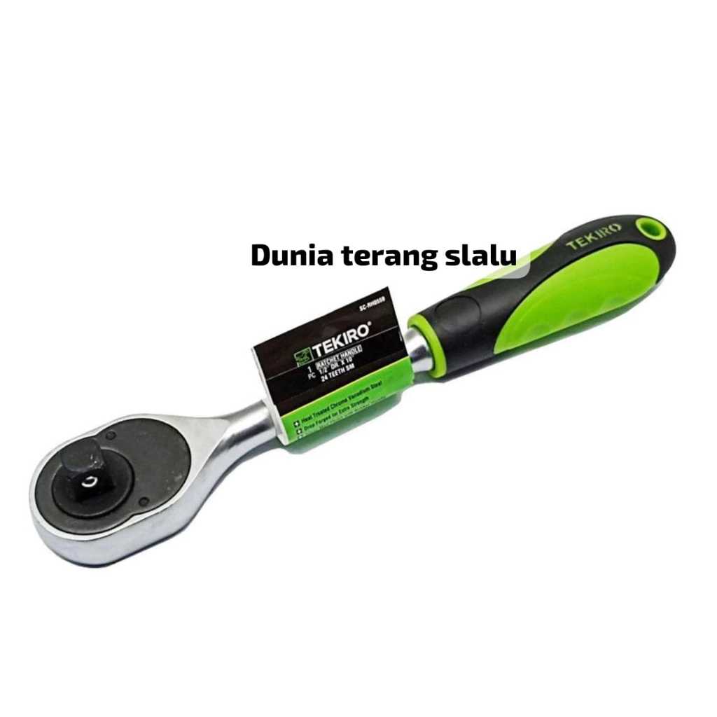 Jual Stang Sock Ratchet TEKIRO 1/2in 24T gg Karet CrV - Setang Shock ...
