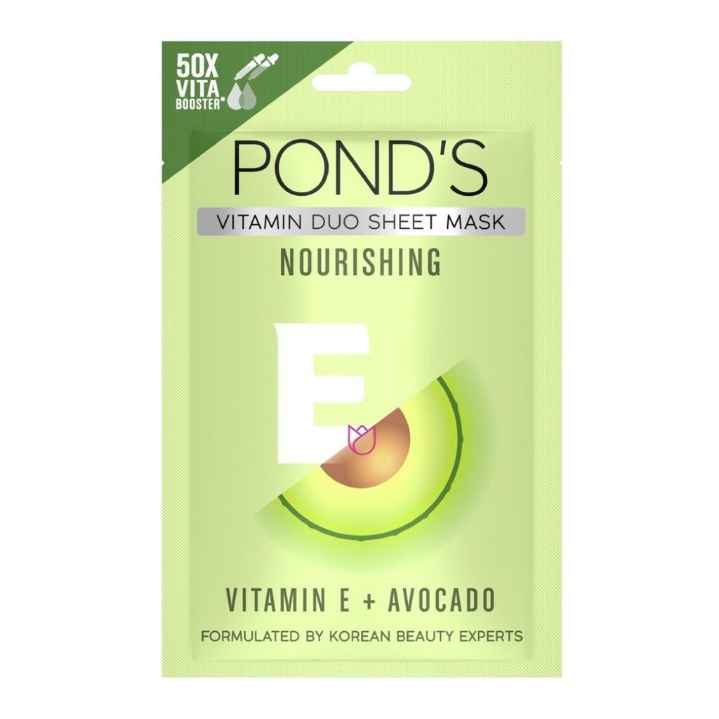 Jual POND'S VITAMIN DUO SHEET MASK / MASKER WAJAH SEMANGKA / TONE UP ...