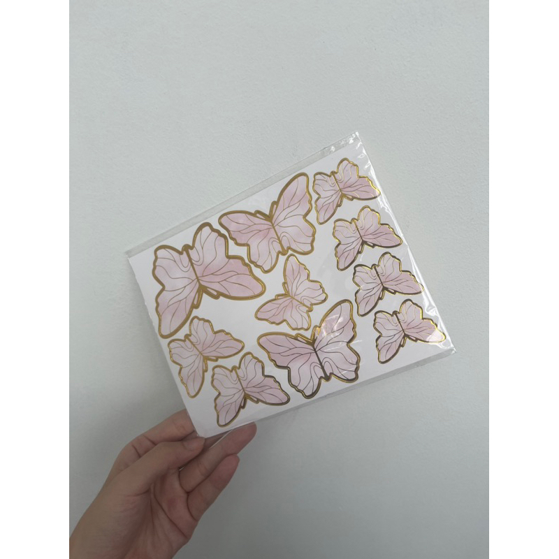 Jual Topper hiasan kue kupu kupu butterfly cake topper ulang tahun ...