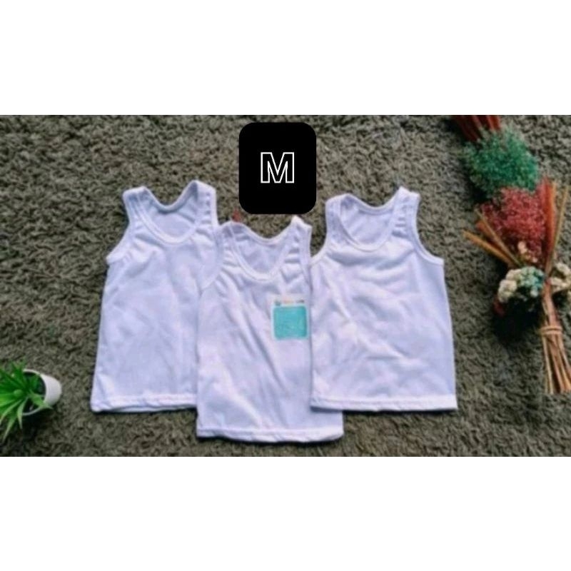 Jual Singlet Bayi Kaos Dalam Bayi Putih Polos SNI | Shopee Indonesia