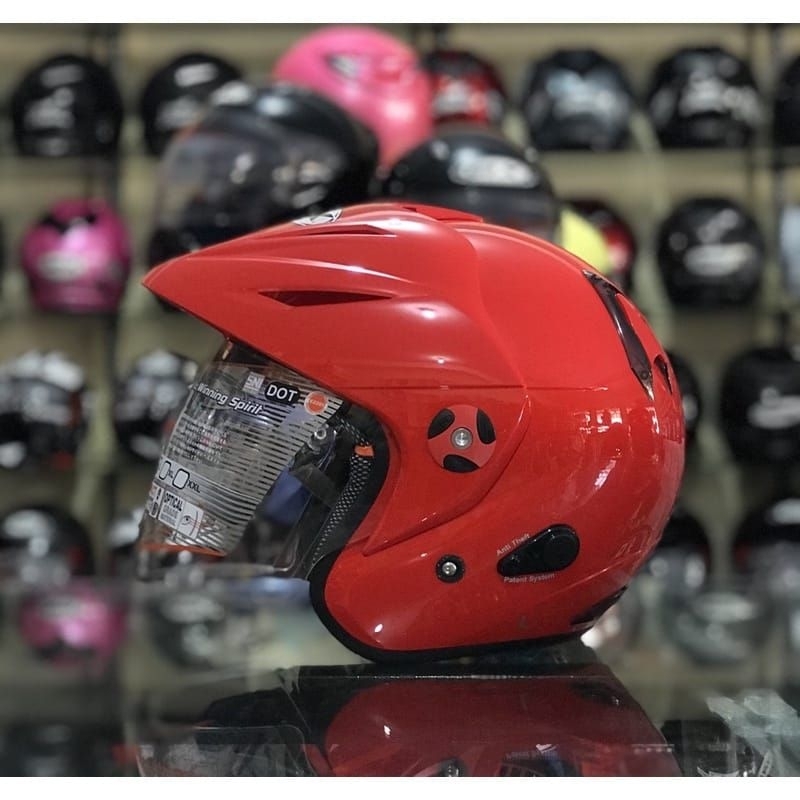 Jual HELM INK CX 25 FREE LUBANG KUNCI FULL WARNA ORIGINAL PRODUK ...