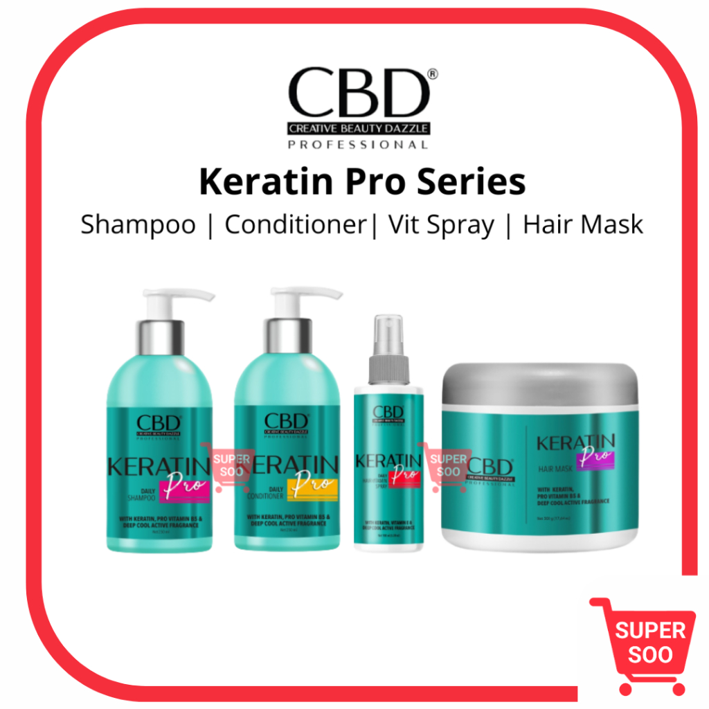 Jual Cbd Keratin Pro Hair Mask Keratin Shampoo Keratin Conditioner Vitamin Hair Spray