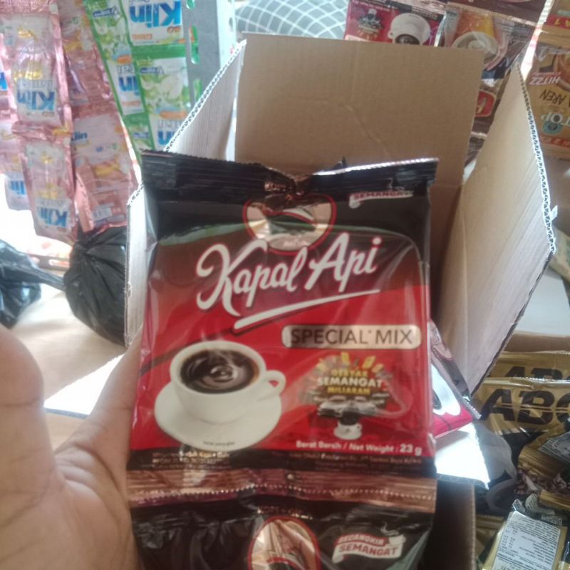 Jual kopi kapal api kopi mix kopi instan rencengan grosir | Shopee ...
