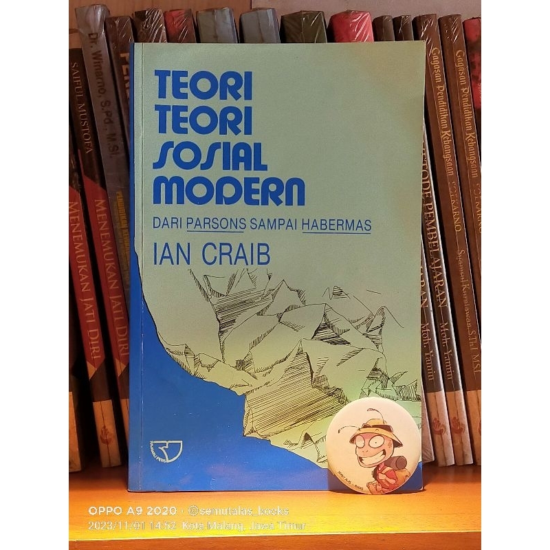 Jual IAN CRAIB - TEORI TEORI SOSIAL MODERN DARI PARSONS SAMPAI HABERMAS ...