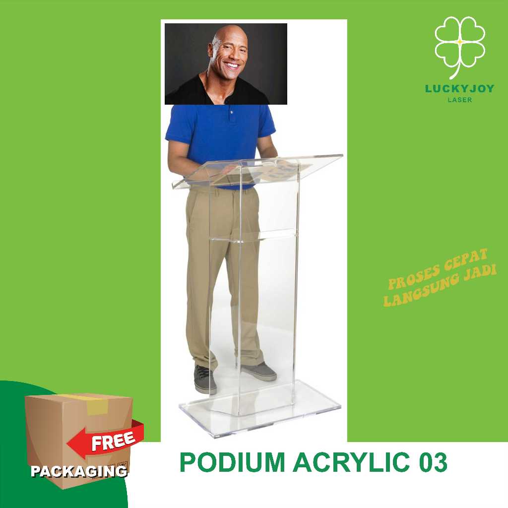 Jual MIMBAR PODIUM ACRYLIC JUMBO PREMIUM CUSTOM | MIMBAR MASJID | NATAL ...