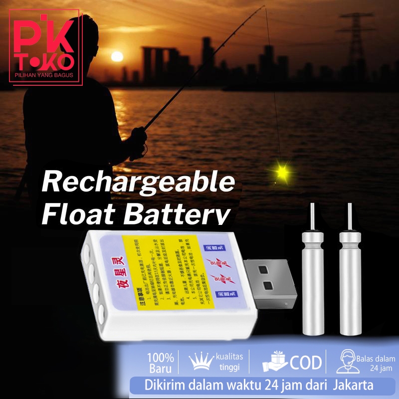 Jual Charger Baterai CR425 Baterai Pelampung Pancing Elektronik Led CR425 USB Charger | Shopee ...