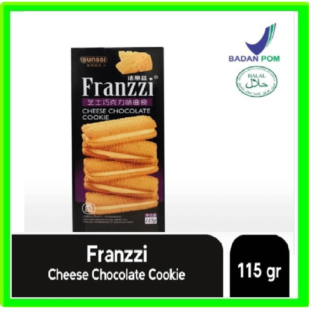Jual FRANZZI Cheese Chocolate Cookie 115gram | Shopee Indonesia