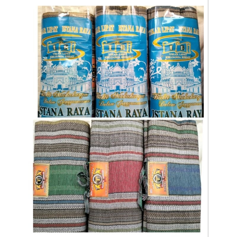 Jual GROSIR Tikar lipat ISTANA RAYA tanpa sambung kualitas premium ...