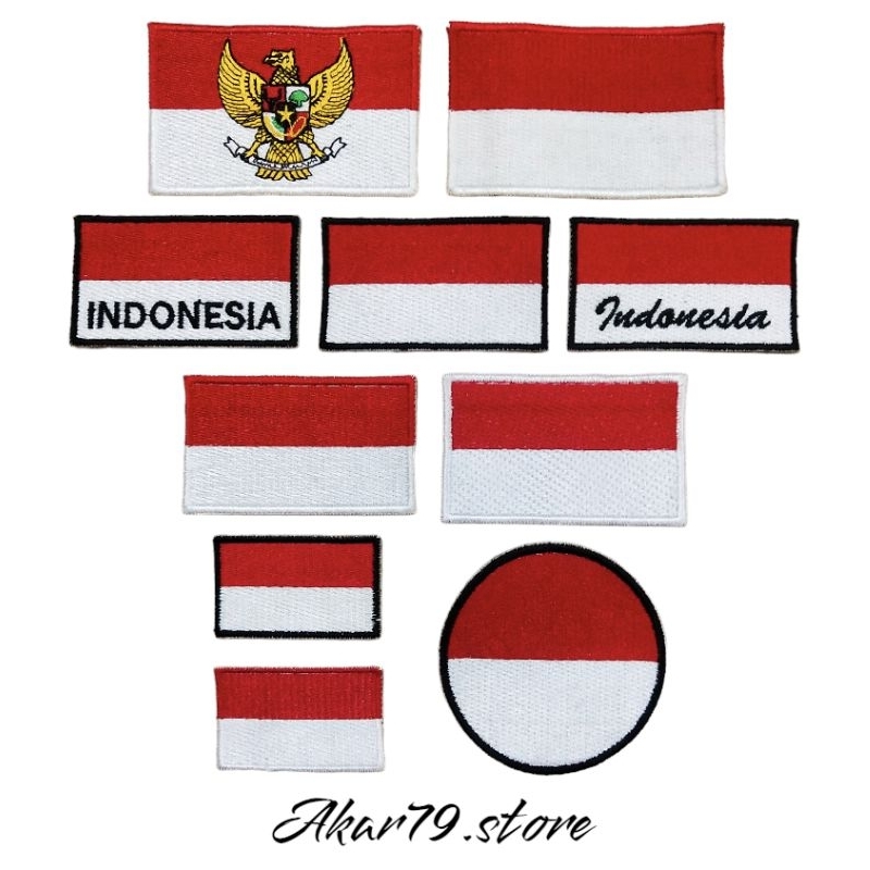 Jual BORDIR,BADGE,PATCH,EMBLEM,BENDERA,INDONESIA | Shopee Indonesia