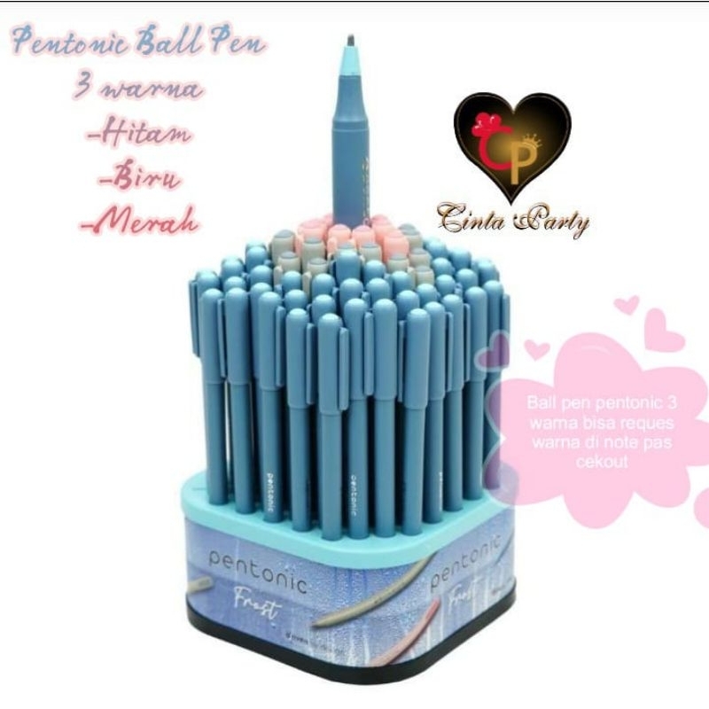 Jual Pulpen Pentonic Ball Pen 3 warna | Shopee Indonesia